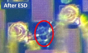 Characterization of ESD-induced electromigration on CMOS metallization ...